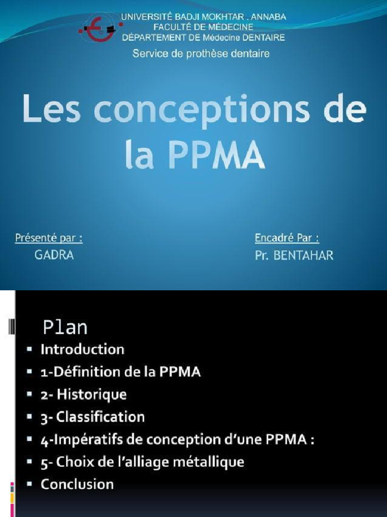 Conception PPMA | PDF