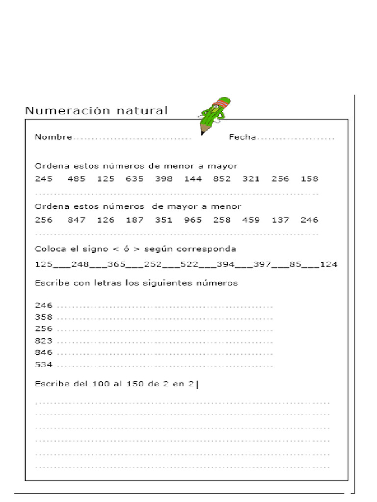 Ejercicios de Matematicas ABC | PDF