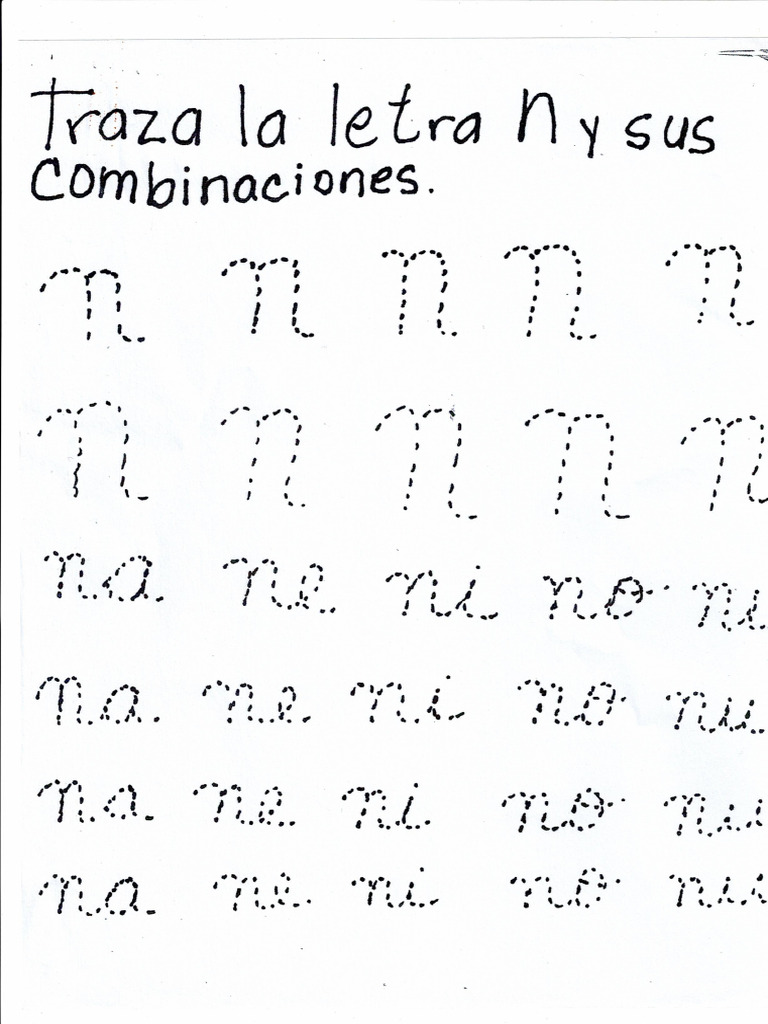 Letra N | PDF