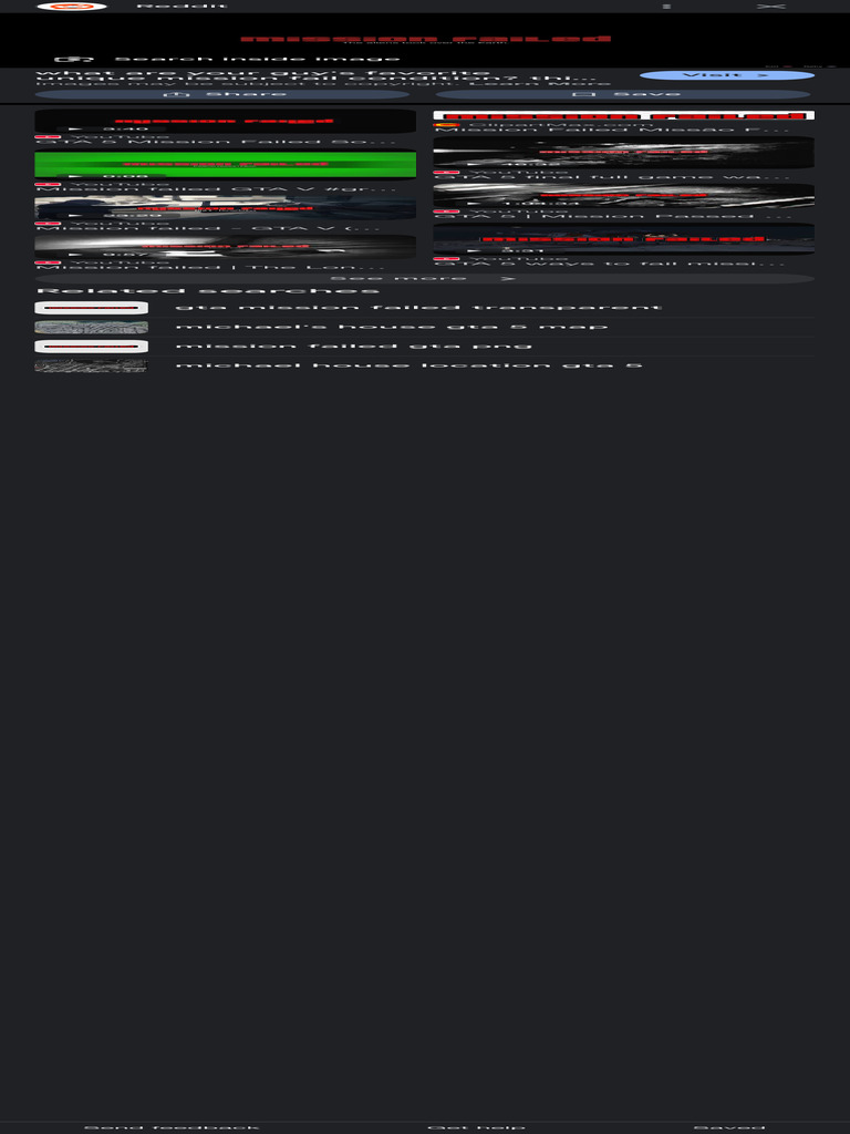 Gta Mission Failed - Google Search | PDF