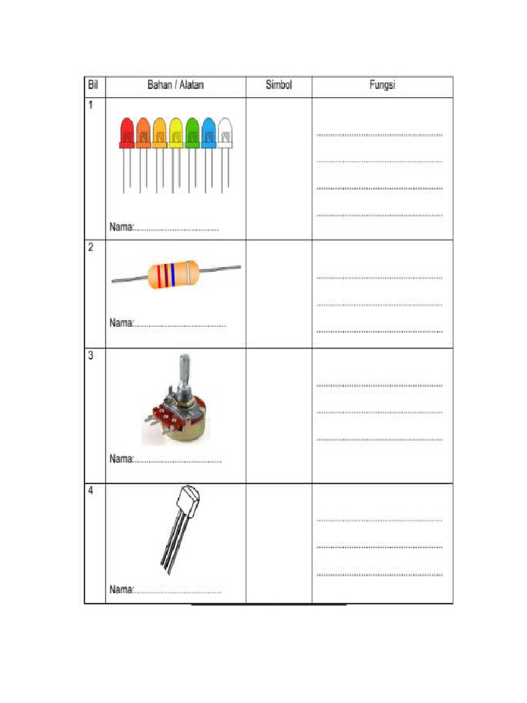 Rbt Tahun 6 Lembaran Pdf