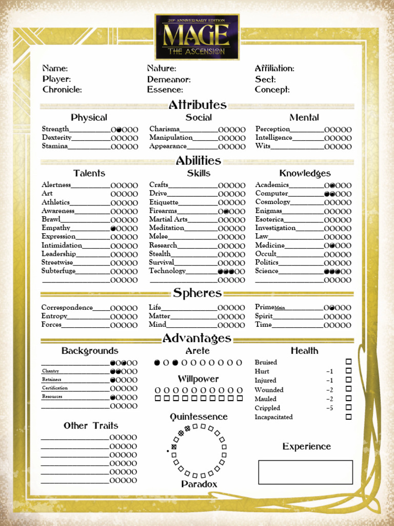 Mei Silva M20 | PDF | Role Playing Games