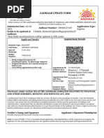 Aadhaar Holder Consent Form English | PDF