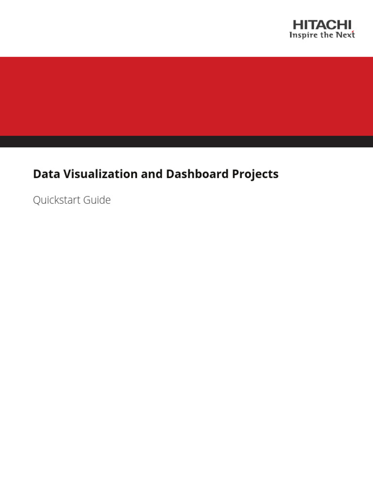 Cópia de Data Visualization Dashboard Projects Quickstart Guide Whitepaper | PDF | Chart | Analytics