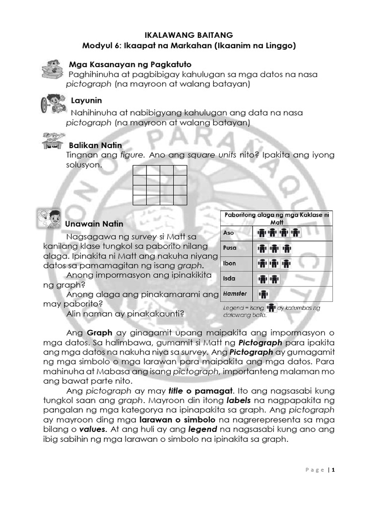 Math2 Q4 Module6 Week6 | PDF