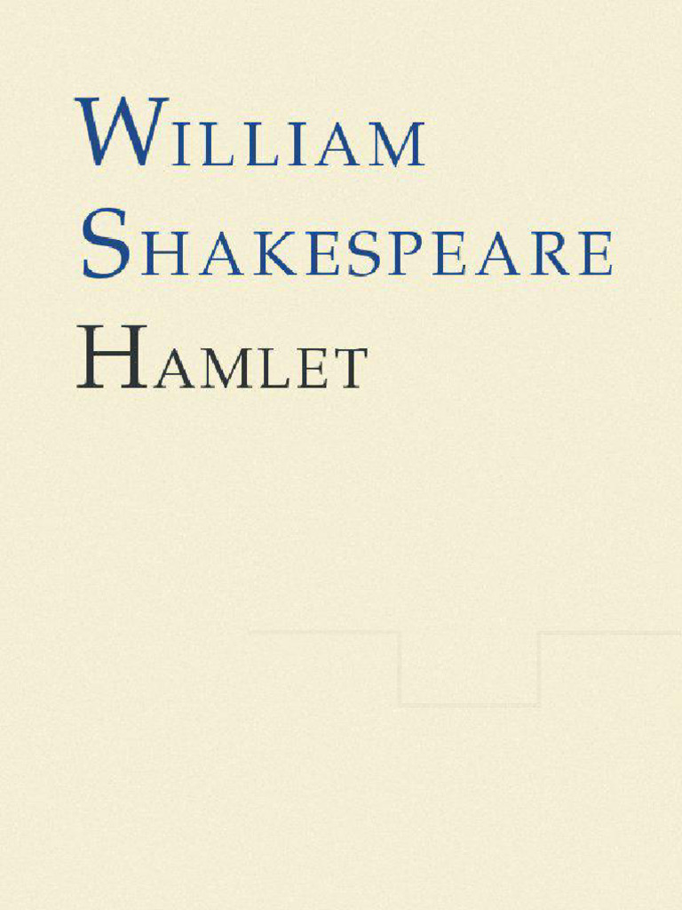 Hamlet (William Shakespeare) (Z-Library) | PDF