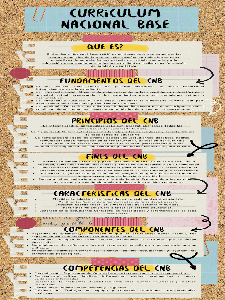 Que Es?: Fundamentos Del CNB | PDF | Plan de estudios | Aprendizaje