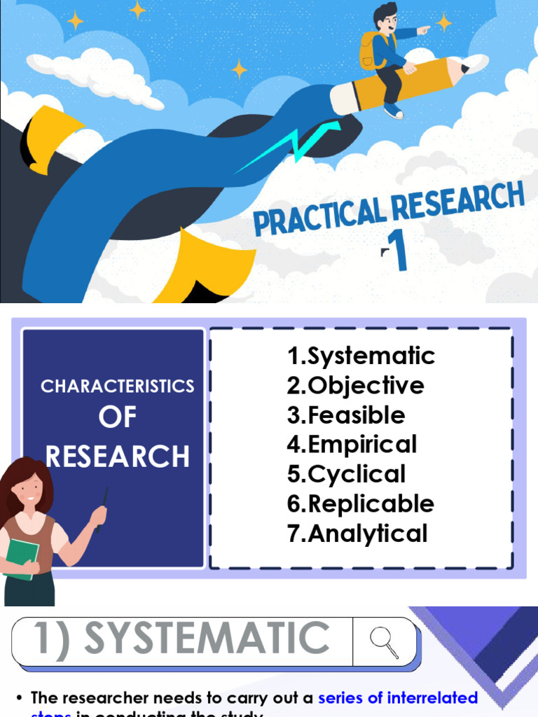 PR1 - 3rd Quarter - Characteristics of Research | PDF | Cognition | Science