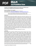 Perbandingan Modul Ajar, RPP, Dan Modul Pembelajaran | PDF