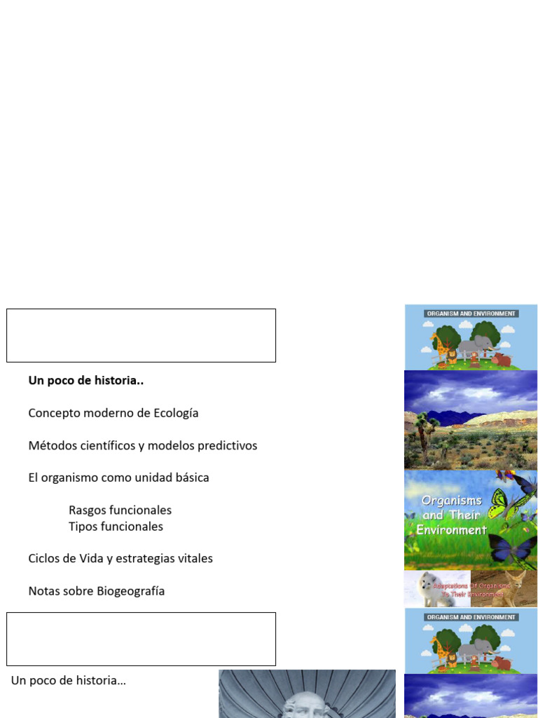 Bloque I - El Ambiente y Los Organismos | PDF | Ecología | Método ...