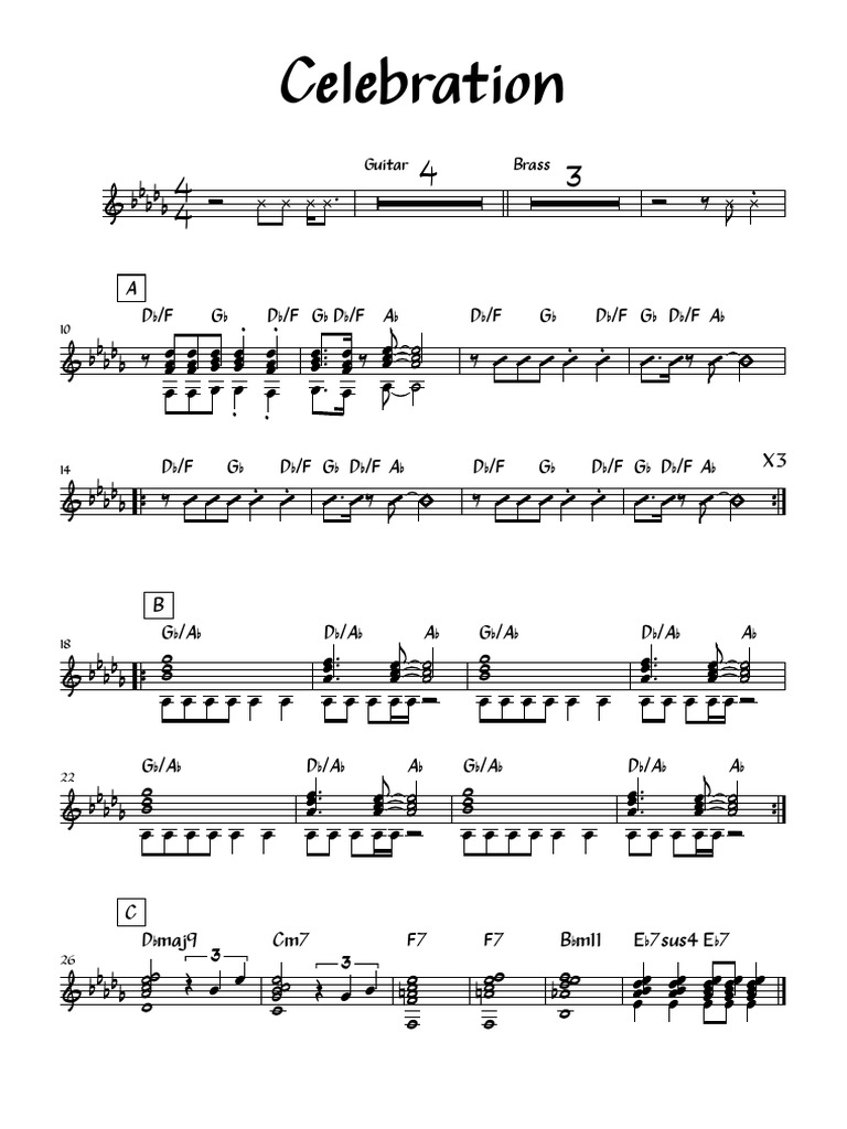 Guitar Chord Progressions Guide | PDF
