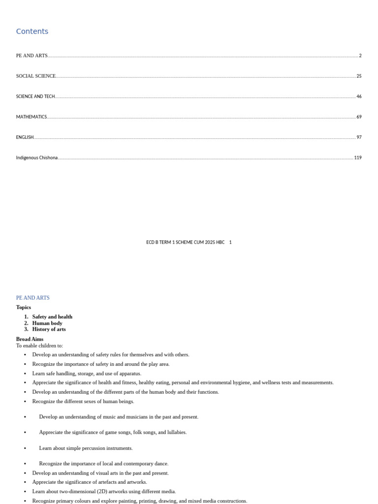 FINALE ECD B Cum HBC | PDF | Communication | Folklore