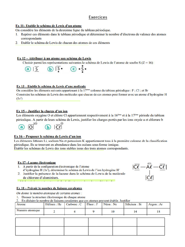 Exercices 1 Pdf