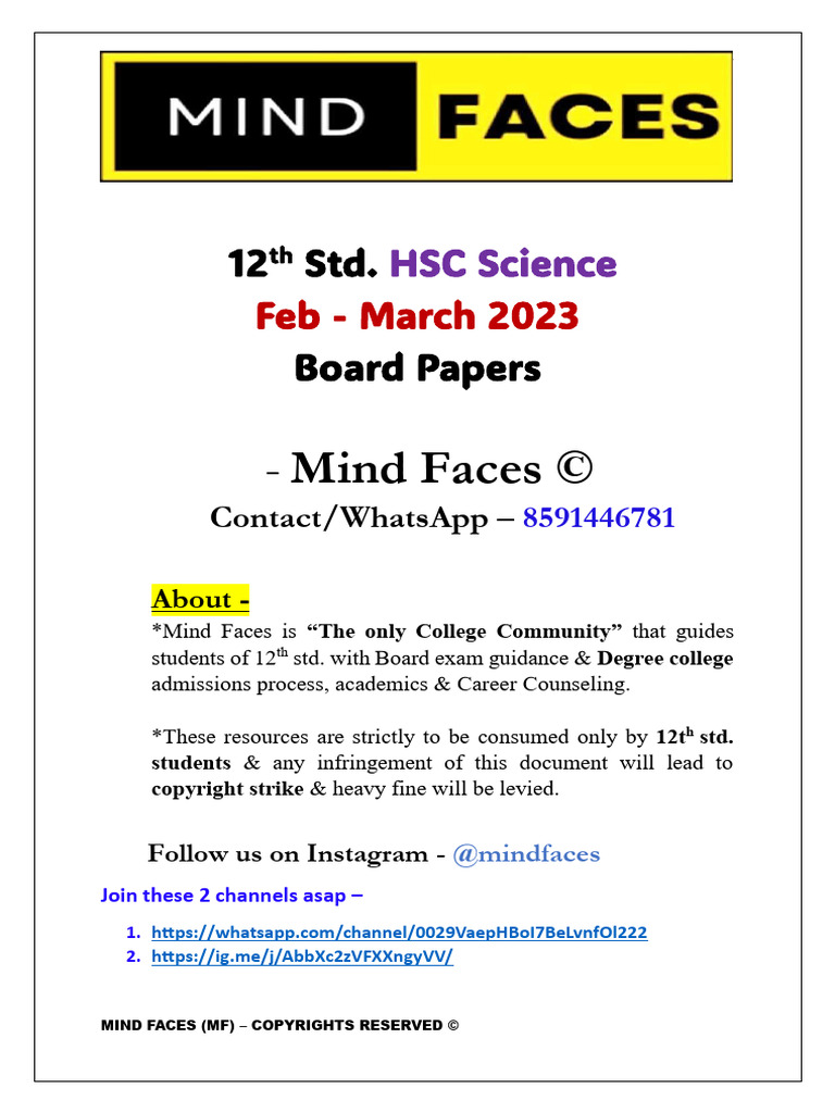 Mind Faces SCI March 2023 | PDF