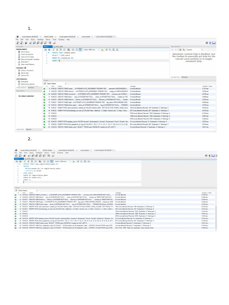 My SQL Assignment | PDF