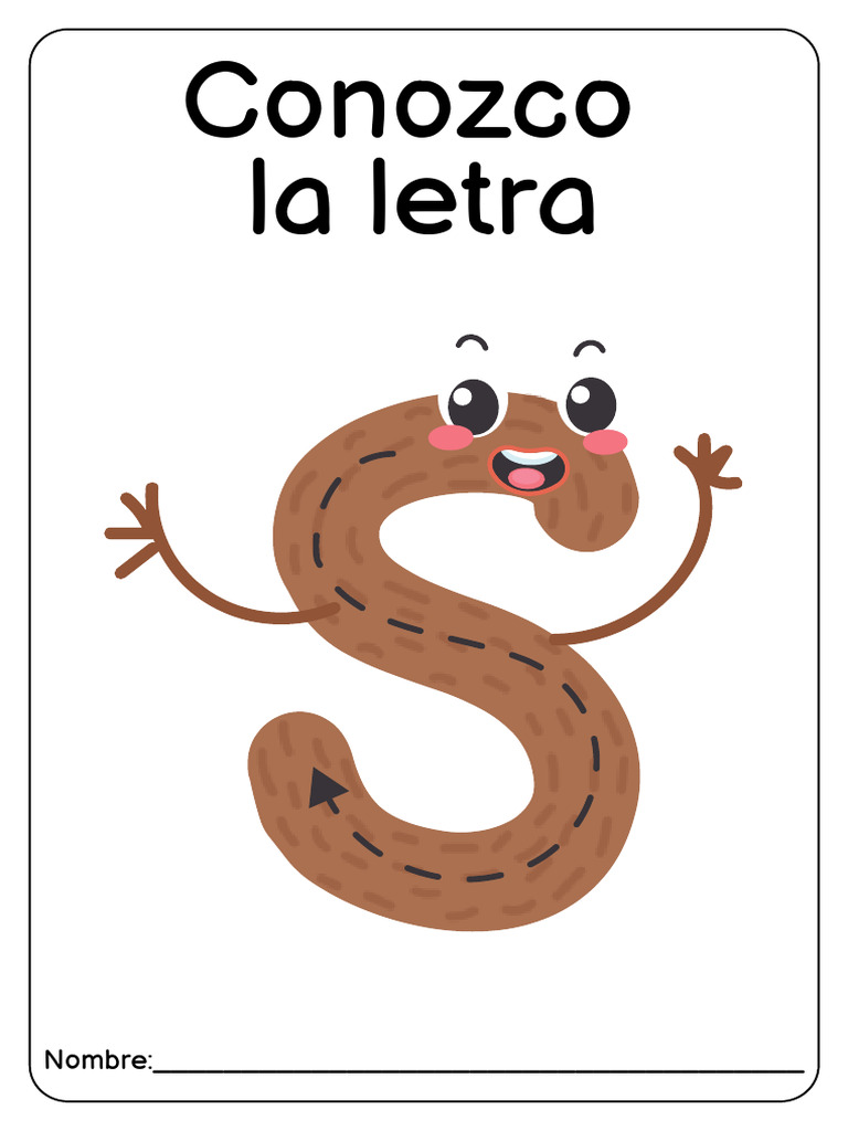 Cuaderno-lectoescritura-letra-S | PDF