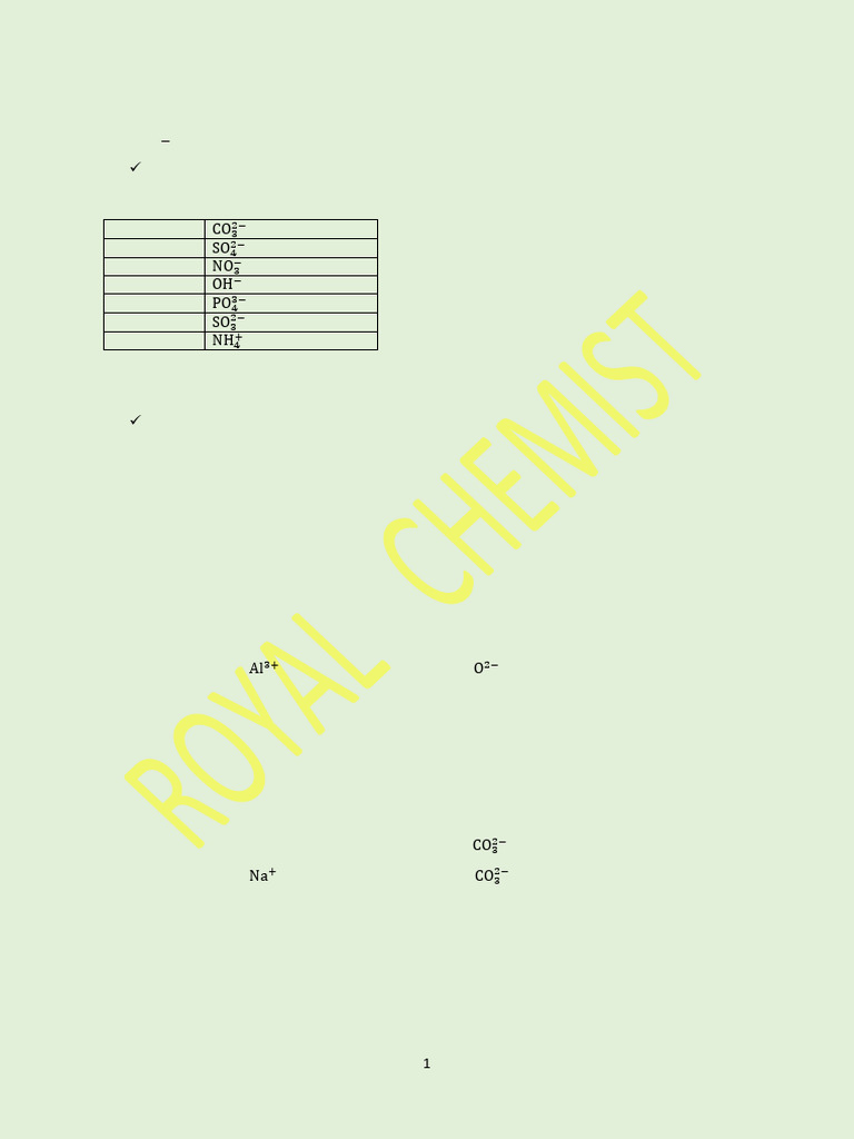 Chemical Formulas and Equations Guide | PDF | Chemical Substances ...
