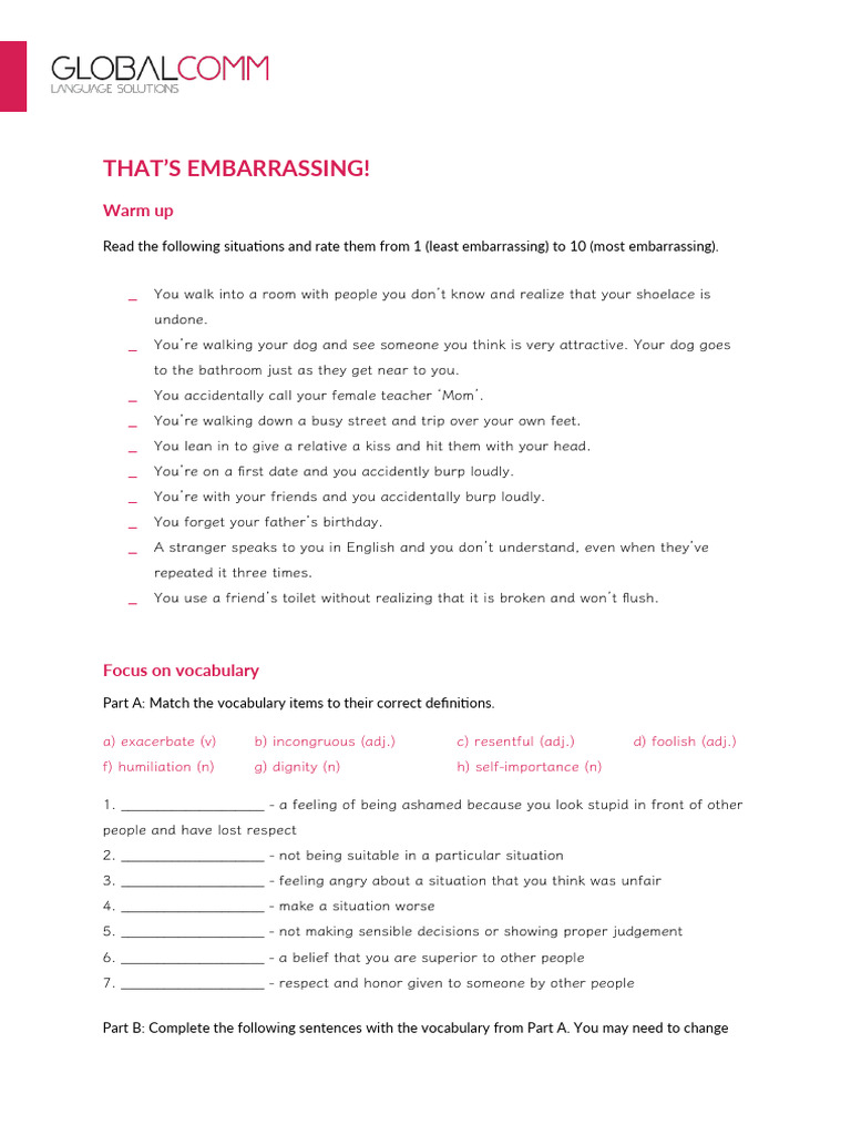 THAT'S EMBARRASSING! | PDF