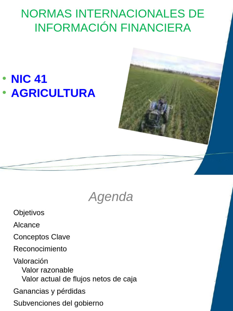Nic 41 Activos Biologicos | PDF | Mercado (economía) | Agricultura