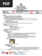 Filipino LP (Pagsunod Sa Panuto) | PDF