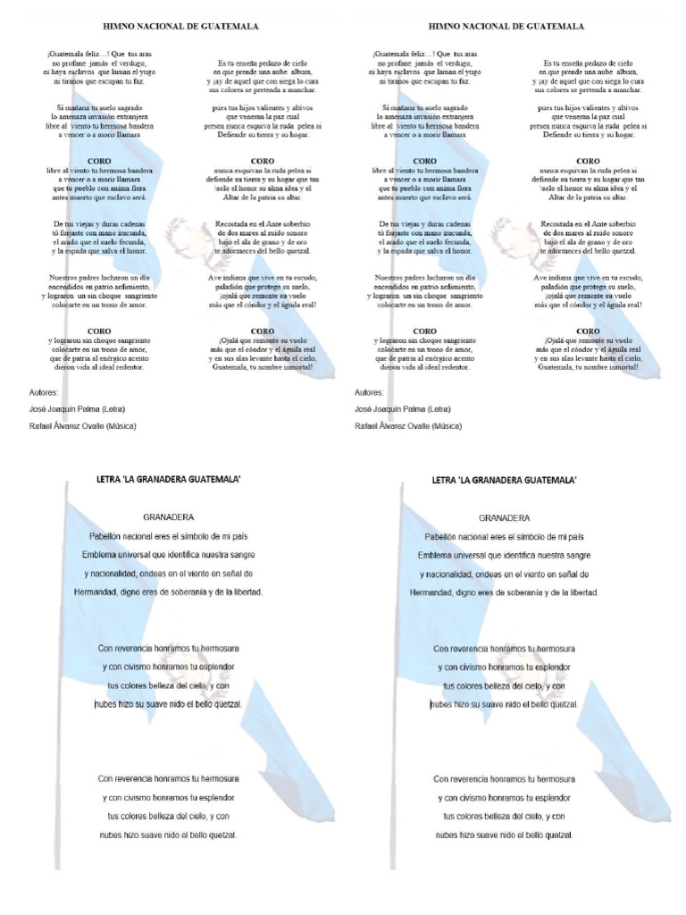 Himno y Granadera | PDF