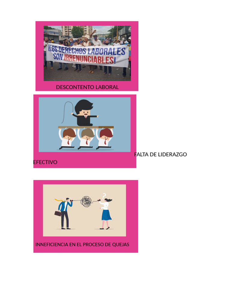 Descontento Laboral | PDF