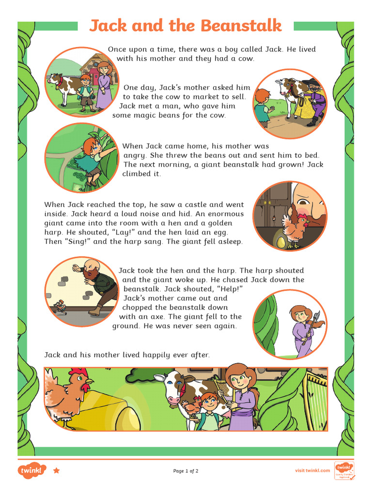 the-beanstalk-traditional-tales-differentiated-reading-comprehension ...