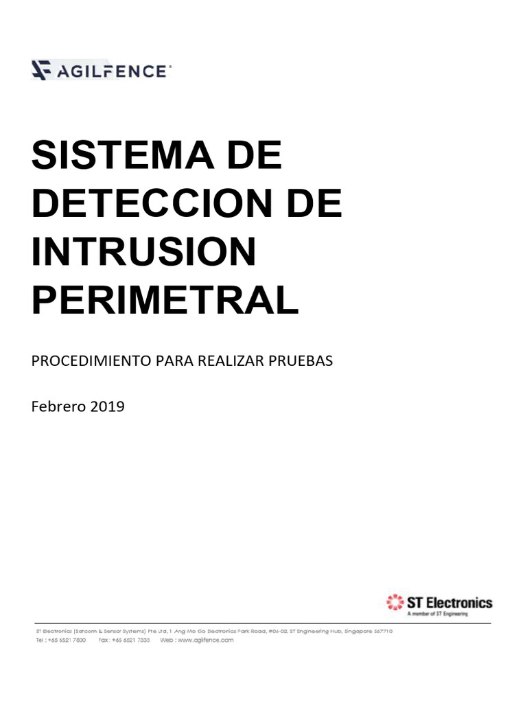 Pruebas de Detección de Intrusión PIDS | PDF