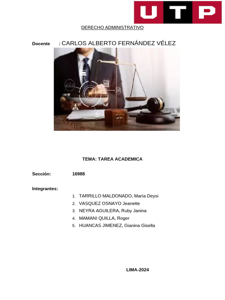 Derecho Administrativo TA1 Sem07 | PDF | Burocracia | Administración Pública