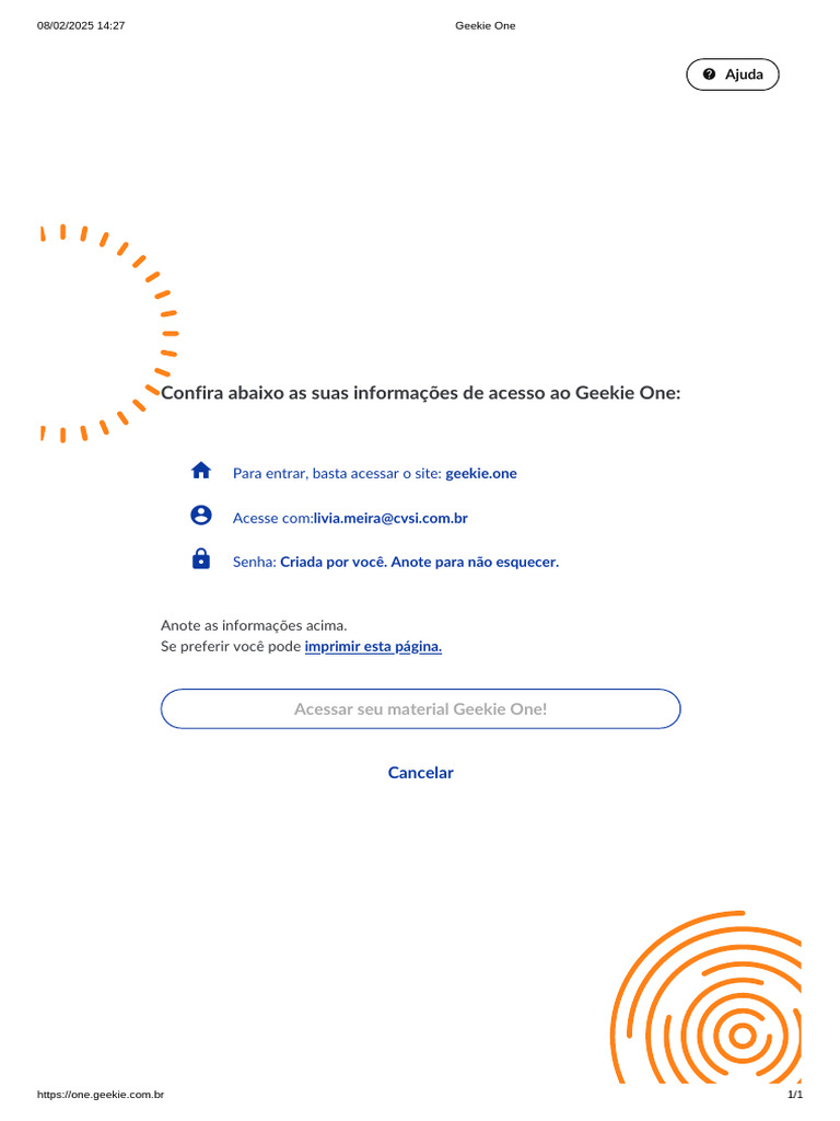 Geekie One | PDF | Privacidade na internet | Internet