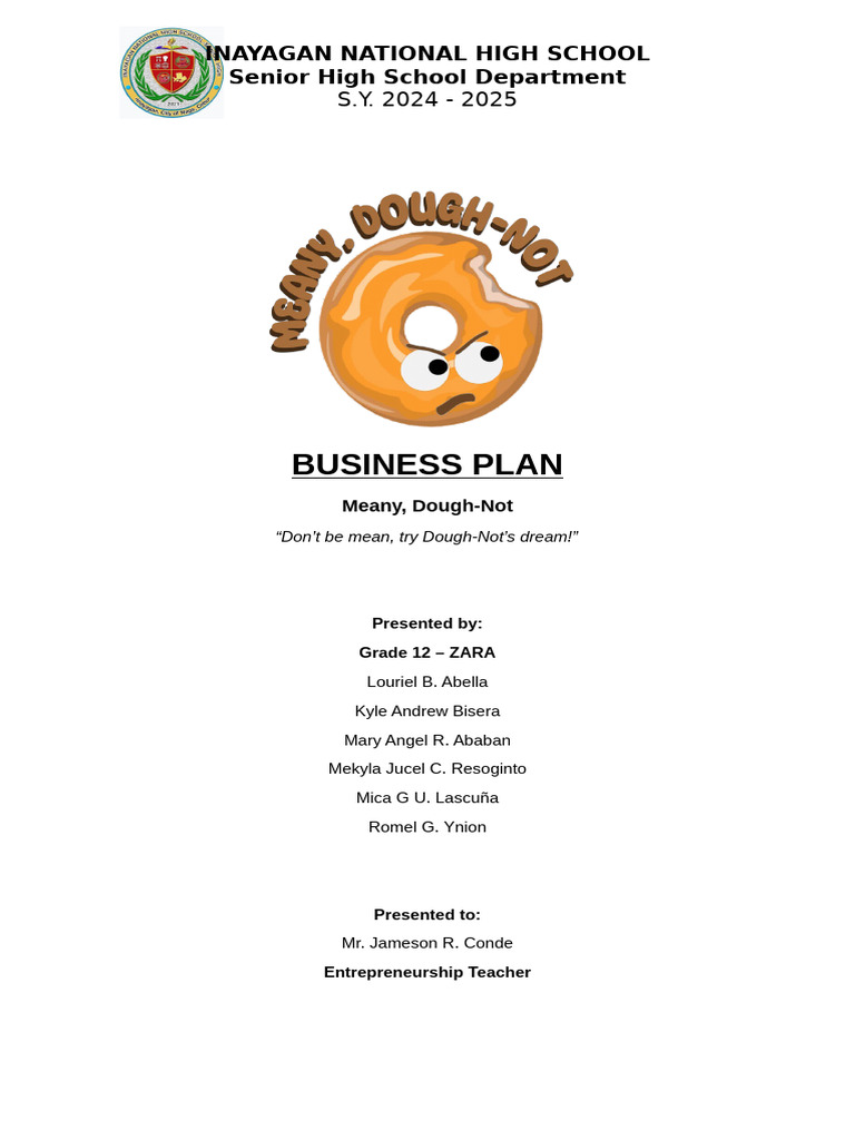 Business-Proposal-DRAFT-chap-1-2-group | PDF | Business Economics | Economies