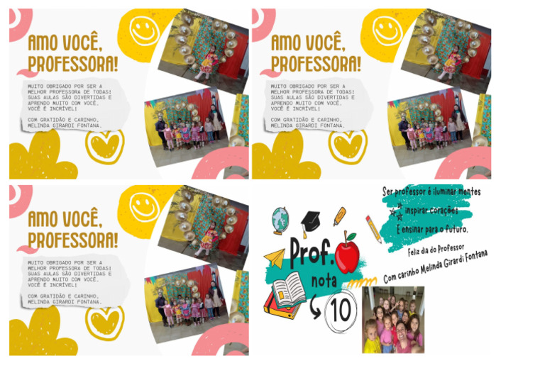 Cartão Profes | PDF