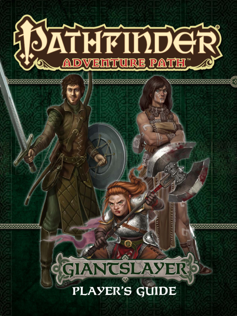 Giantslayer Adventure Path Guide | PDF | D20 System | Fantasy Role ...