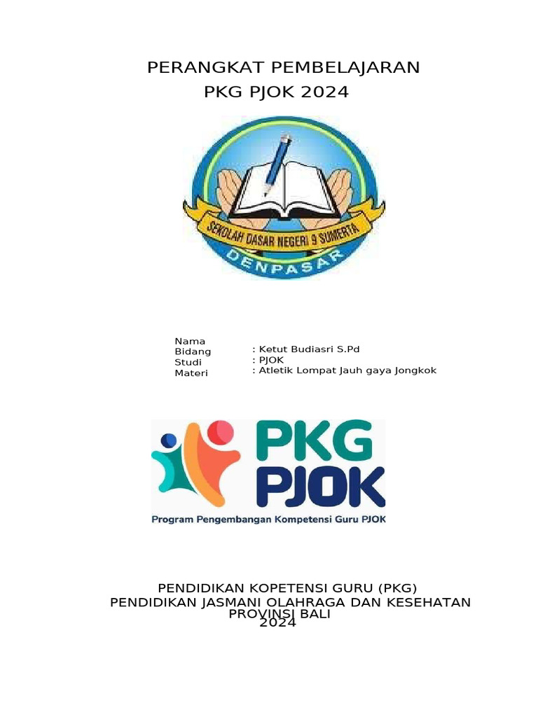 Modul Pembelajaran Lompat Jauh PJOK 2024 | PDF