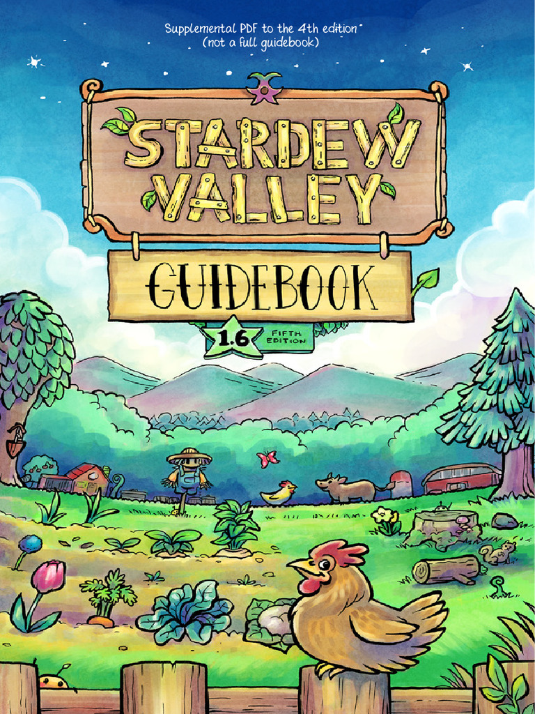 Stardew - Valley - Guidebook - 5th-Edition - V1-6-Supplement 2 | PDF | Pet