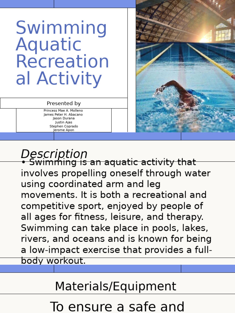 Swimming | PDF | Swimming