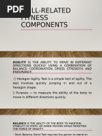 Shuttle Run Agility Test Procedure | PDF