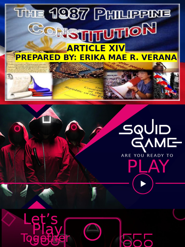Educ 202 - The 1987 Philippine Constitution Article Xiv - Verana, Erika ...