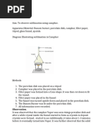 Camphor Sublimation Process Explained | PDF | Crystallization | Phase ...