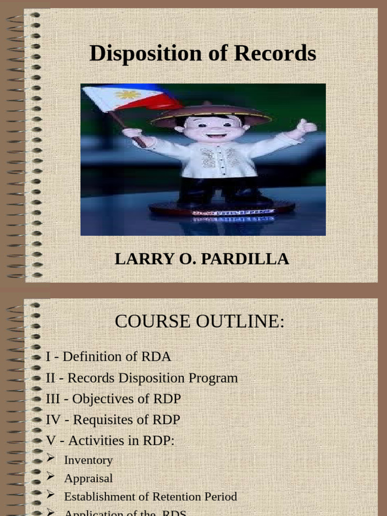 Records Disposition Program Overview | PDF | Records Management