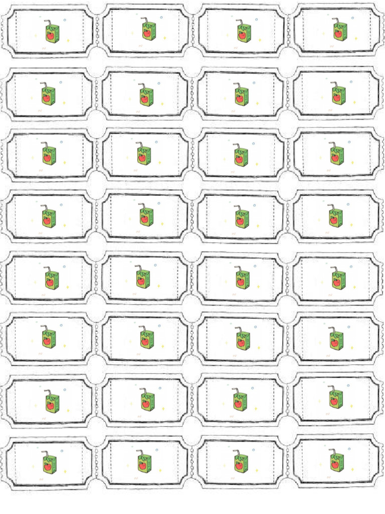 Tikets para Imprimir | PDF