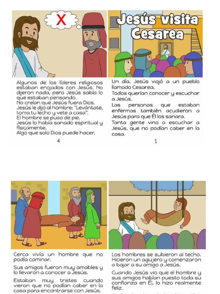 Jesus Sana A Un Paralitico | PDF