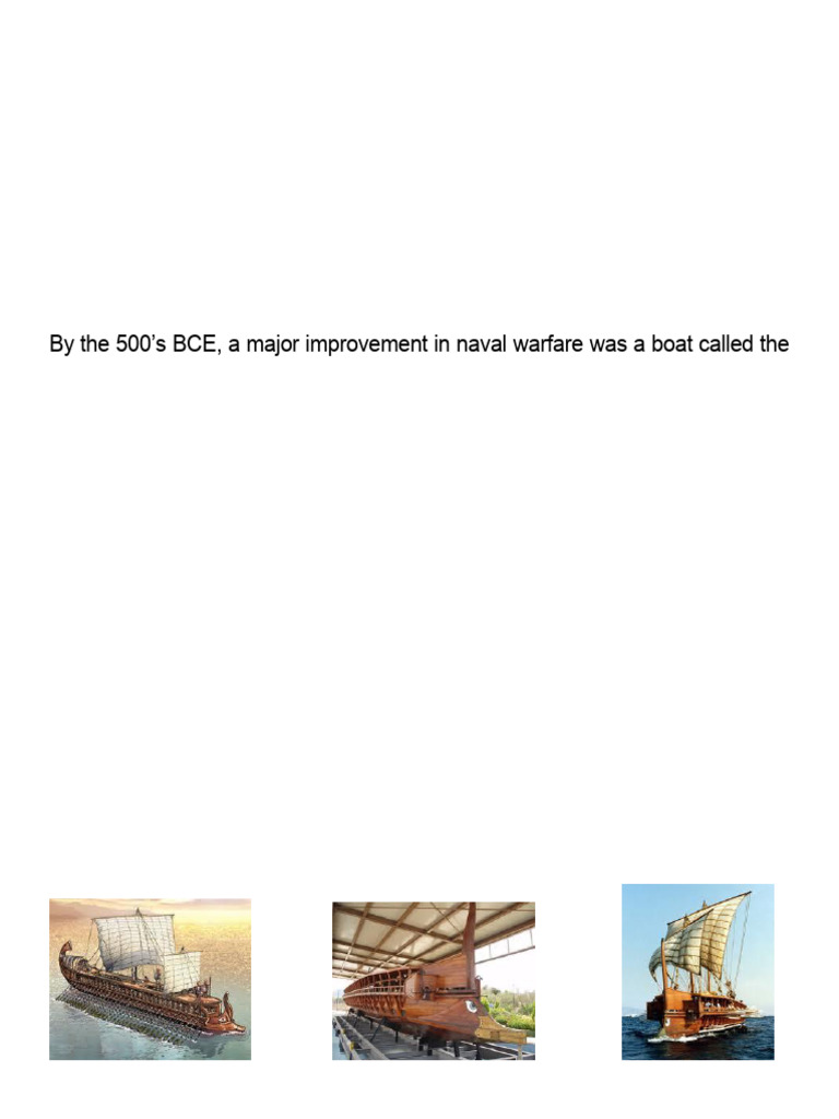 Ancient Greek Naval Warfare Reading | PDF
