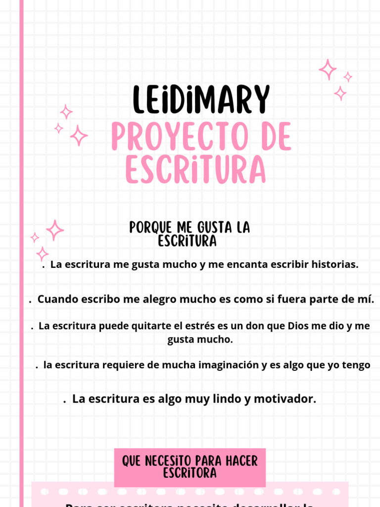 Cómo ser escritora: requisitos y beneficios | PDF