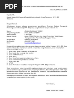 FORMAT-Surat Lamaran BGN | PDF