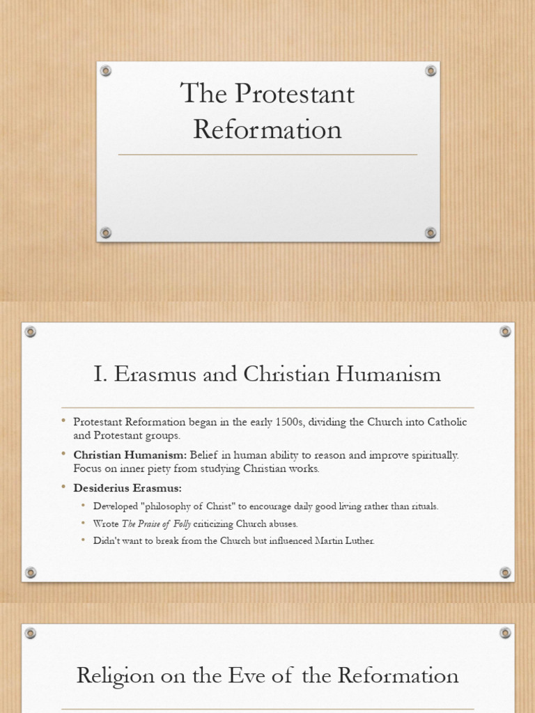 Protestestant Reformation Notes Student | PDF | Catholic Church ...
