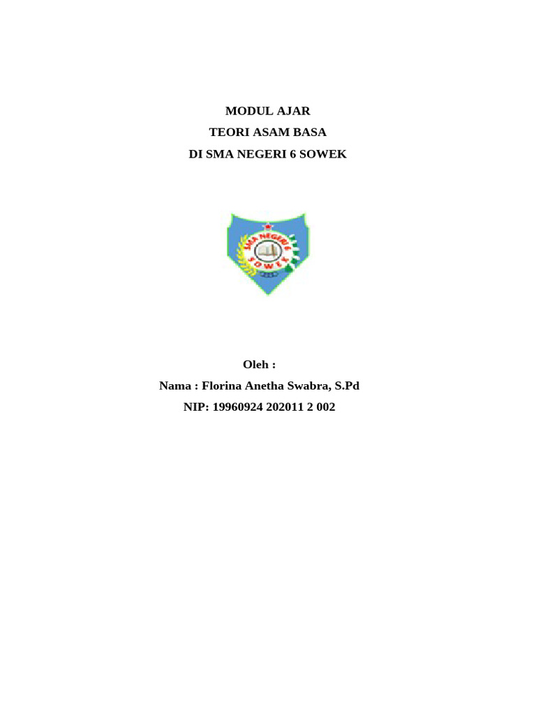 Modul Titrasi As-Basa Swabra | PDF