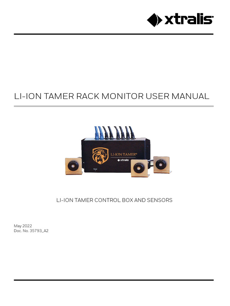 Xtralis Li-Ion Tamer User Manual A4 IE | PDF | Indemnity | Lithium Ion ...