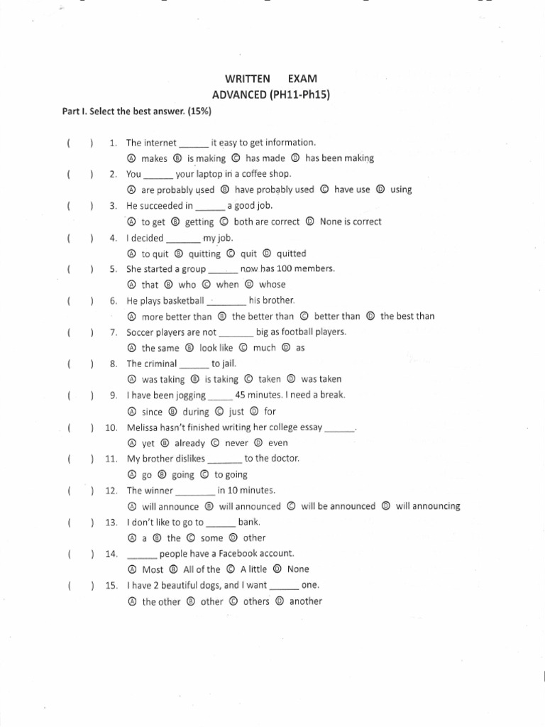 Examen Corregir | PDF
