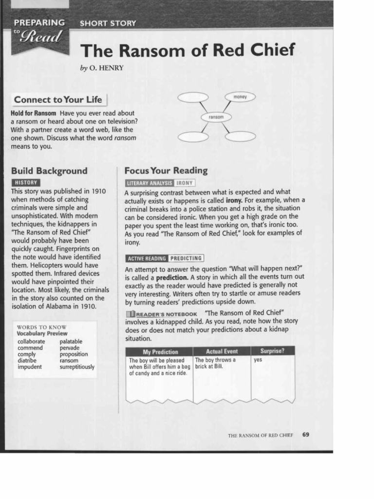 The Ransom of Red Chief | PDF